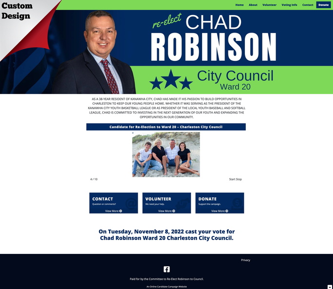 Chad Robinson Ward 20 Charleston City Council | Political Website ...